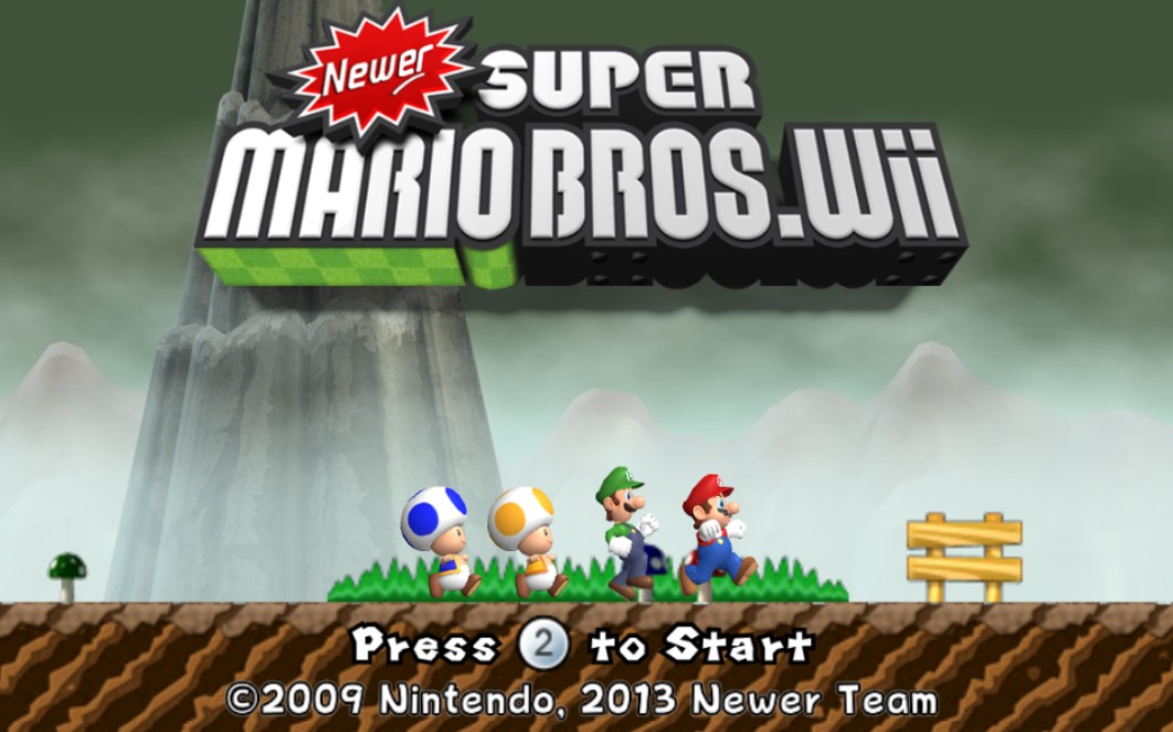 【完结】Newer新超马wii单人100%完美无伤通关流程