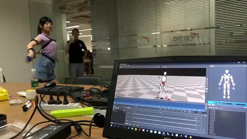 动作捕捉设备用于舞蹈动作矫正训练