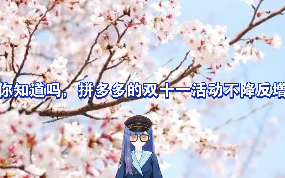 拼多多的双十一活动竟然不降反增!套路啊!