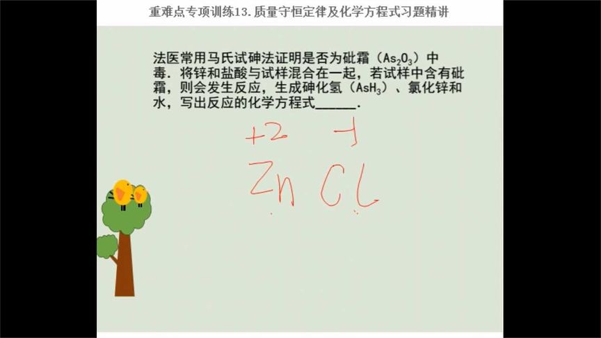 初中中考化学重点难点专项-质量守恒定律和化学式 需要全集联系