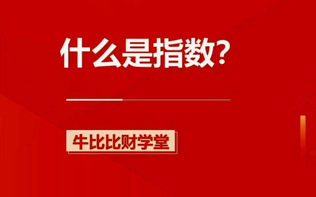 【入门课】第六课:什么是指数?