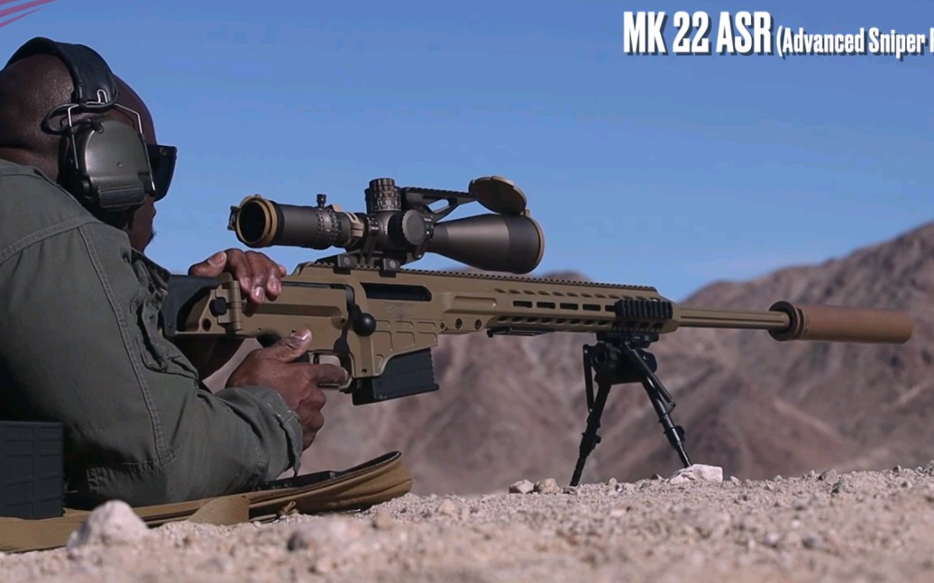 【轻兵器Enthusiast】美军马润测试新MK 22 ASR栓动狙击步枪(US ...