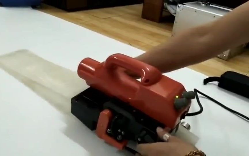 土工膜爬焊机教学视频,货到付款,防水板焊接机焊膜机