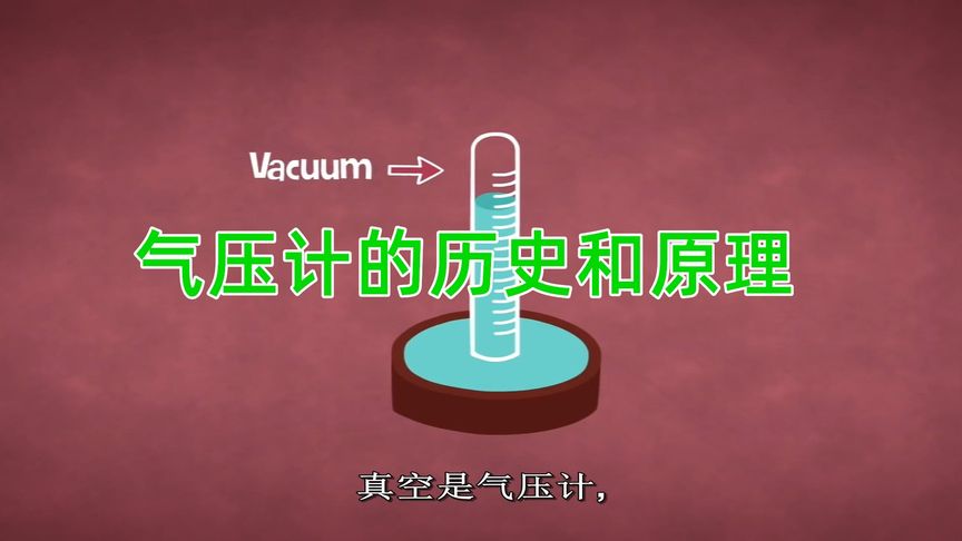 气压计的历史(和原理)