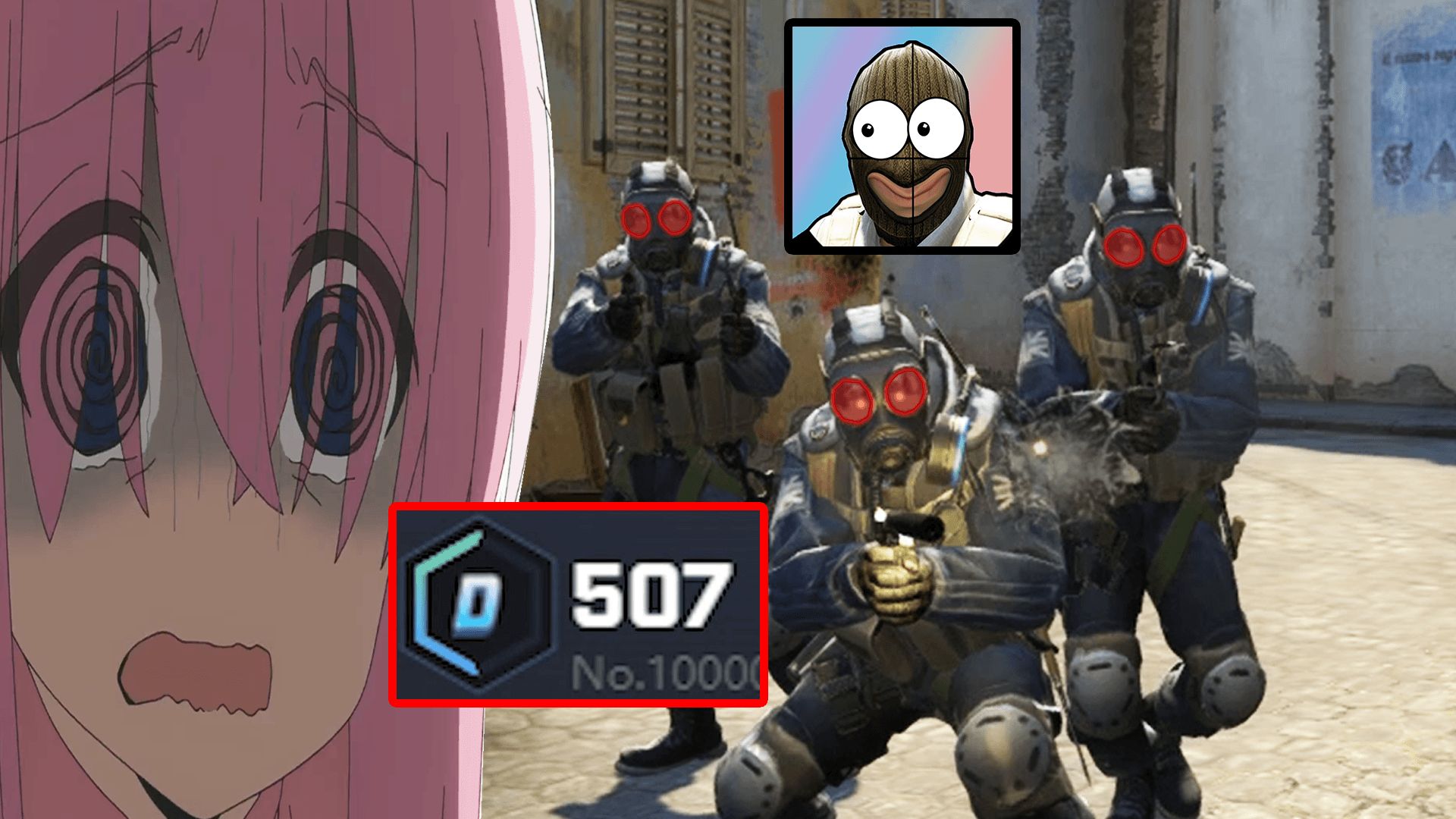 他要面对一群悍警!【CSGO·搞笑解说】