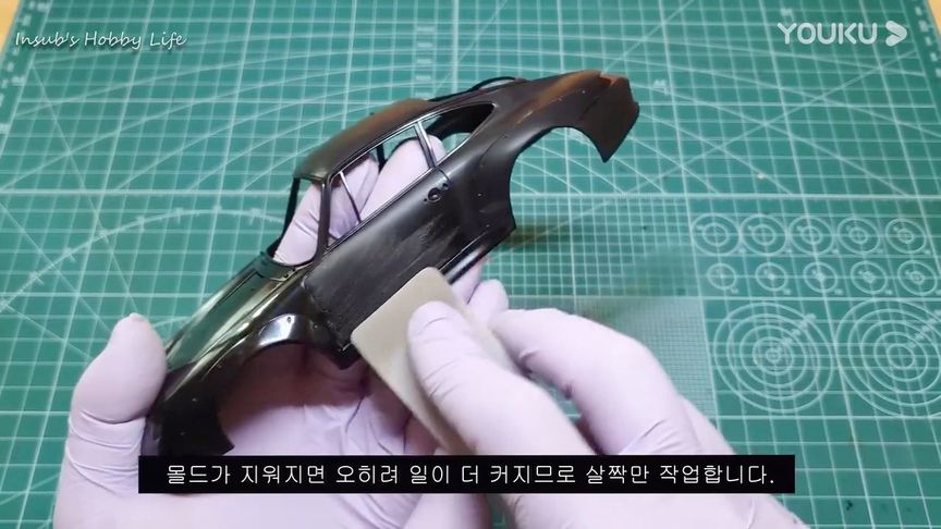 田宫 1-24 保时捷911 GT2 模型制作