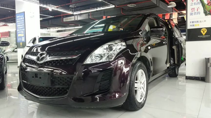 马自达8稀缺物种七座MPV,比奥德赛也不差啥,7.5万可拿下可惜了