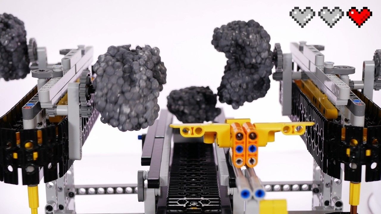 飞行游戏模拟器 GALAXY Game out of LEGO Technic 乐高积木