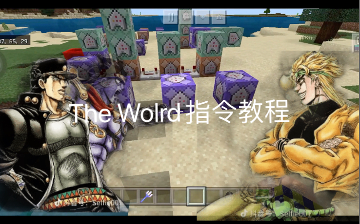我的世界指令替身The Wolrd