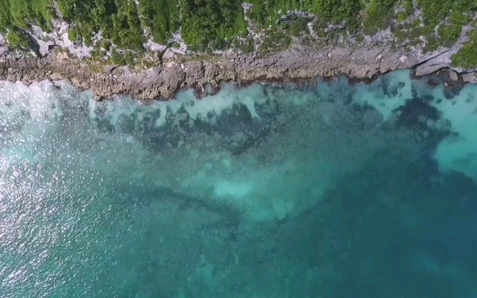 【免费下载】{海边沙滩视频素材}海滩大海浪涛视频剪辑片段