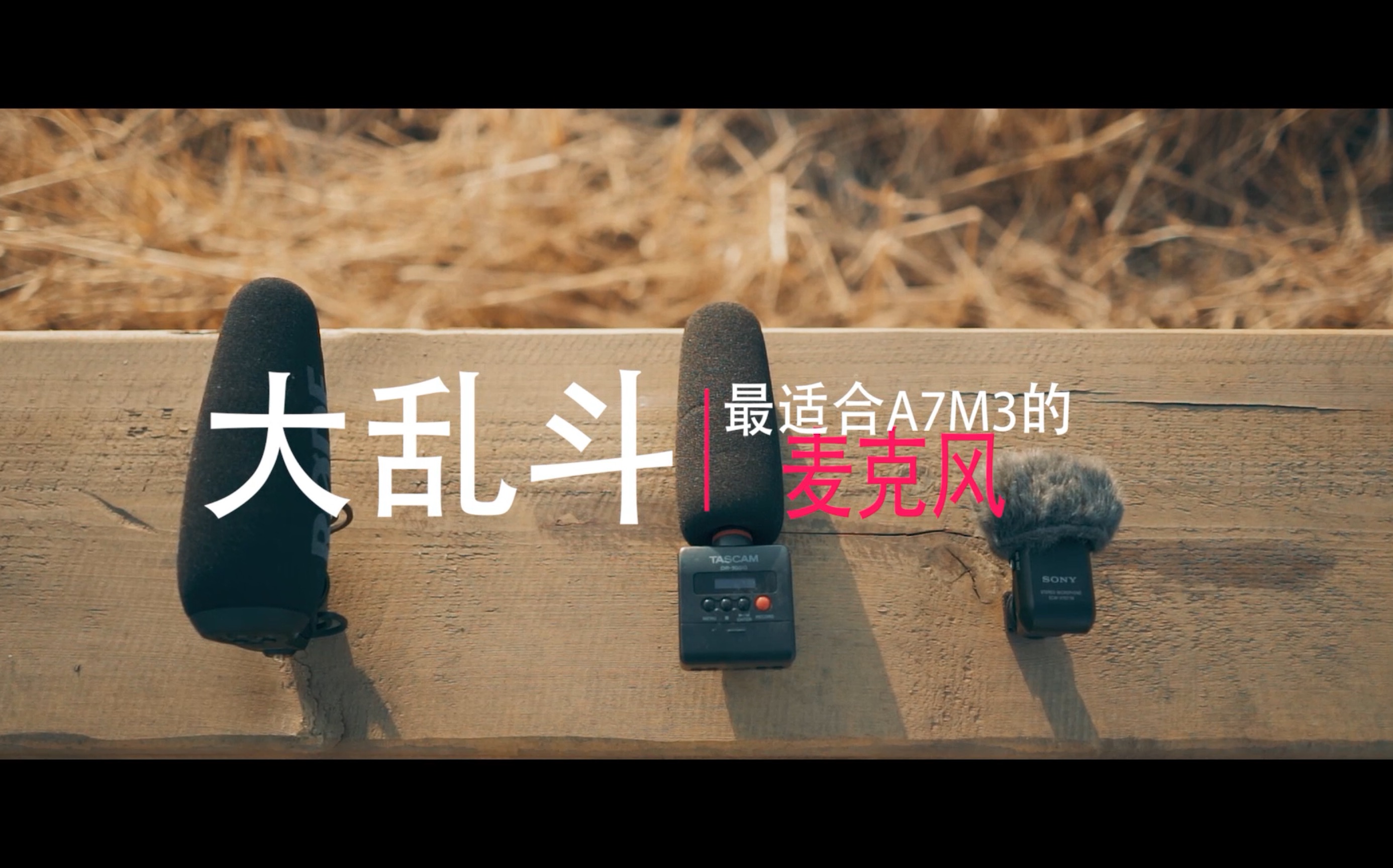 谁是最适合SONY-A7M3相机的麦克风(RODE TASCAM SONY麦克风大...