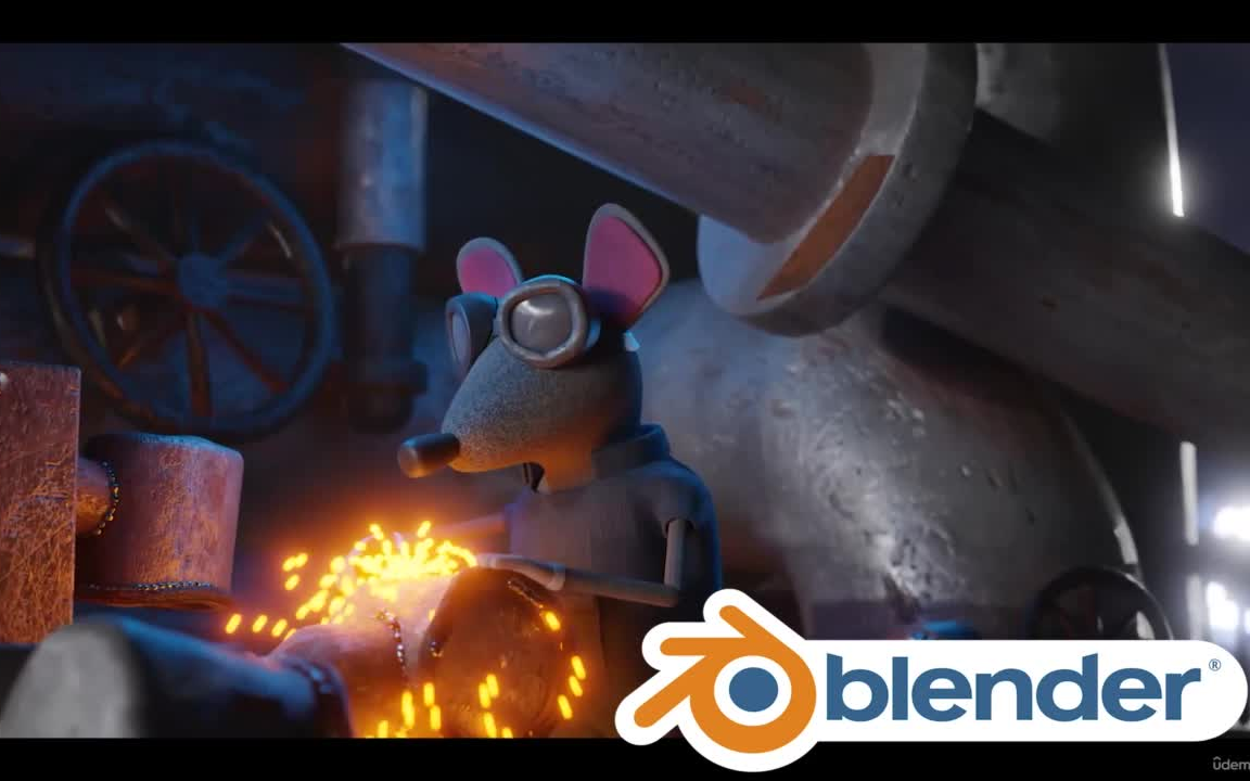 (国语)blender基础入门卡通角色动画教程