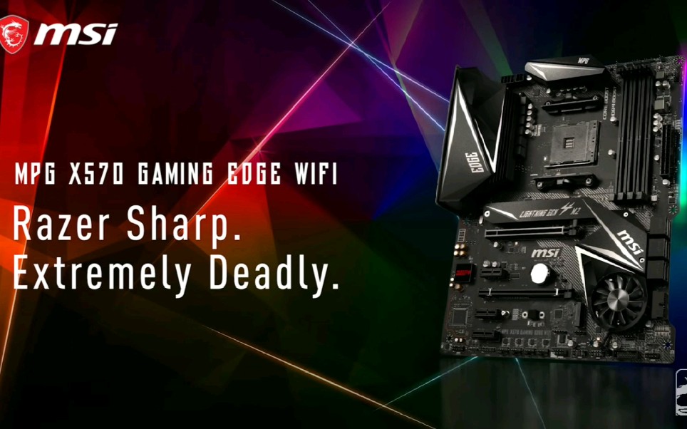 微星MPG X570 GAMING EDGE WIFI官方宣传片