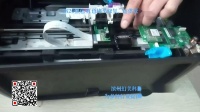 修复HP GT 5820红色 黑色严重堵头 连供管线充墨