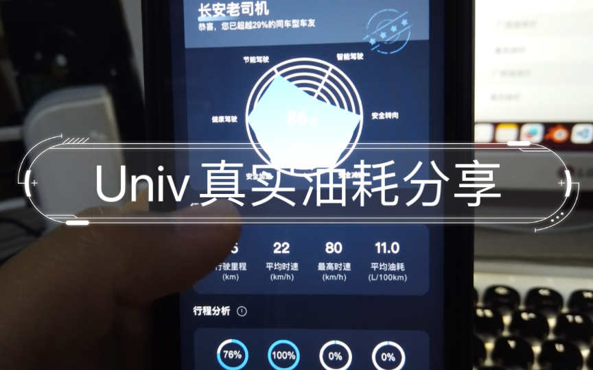 Univ真实油耗分享