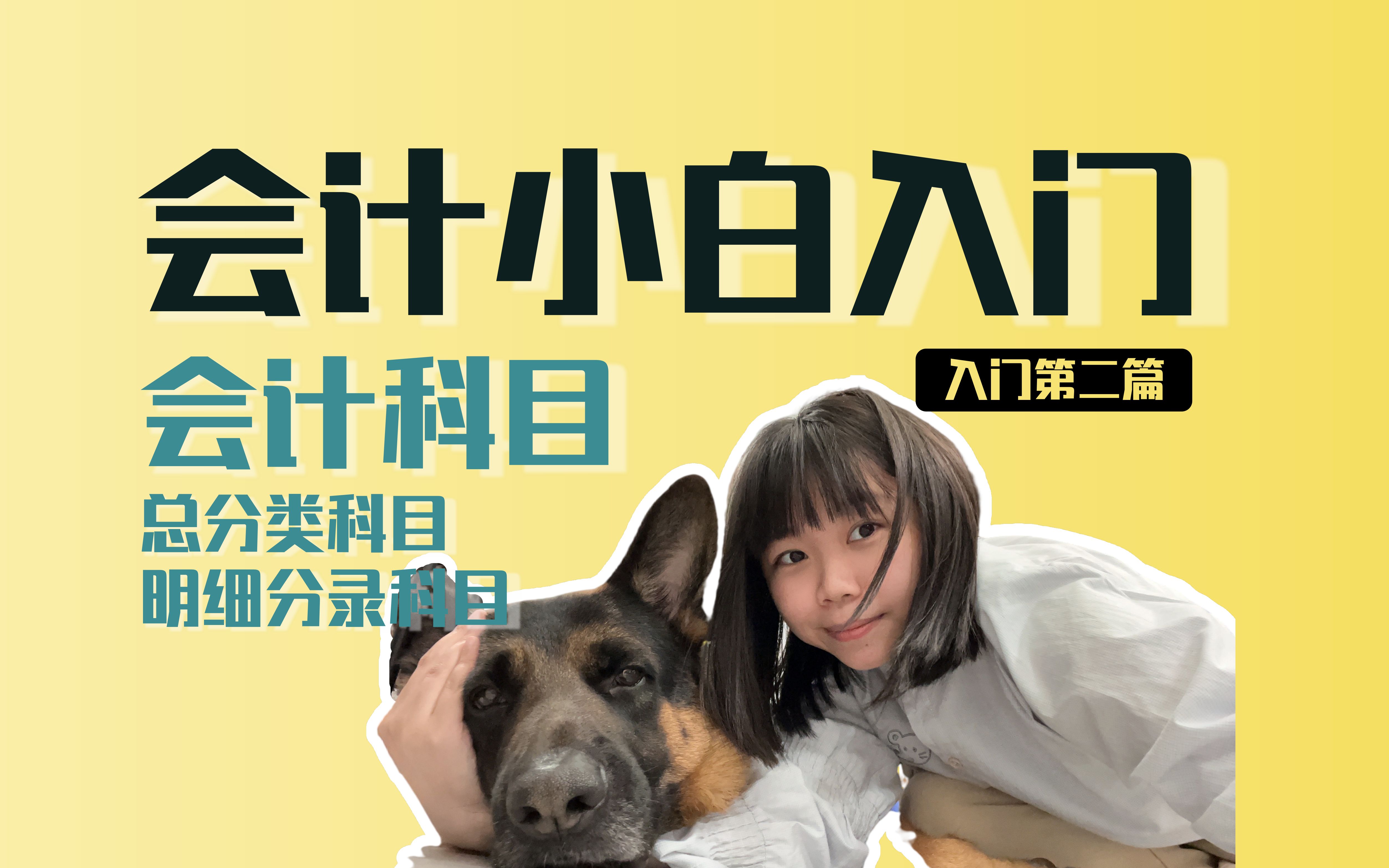会计入门第二课:会计科目