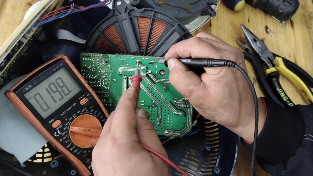 烹饪锅不加热怎么修?很简单,不用换配件也能修好