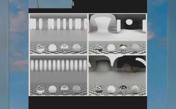 188款hdr灯光环境贴图C4D室内影棚灯光布光场景OC渲染通用3D素材