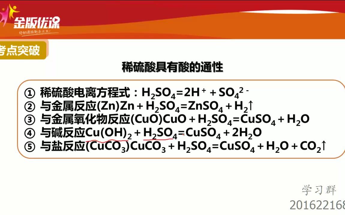 19硫酸及硫酸根离子的检验 高中化学