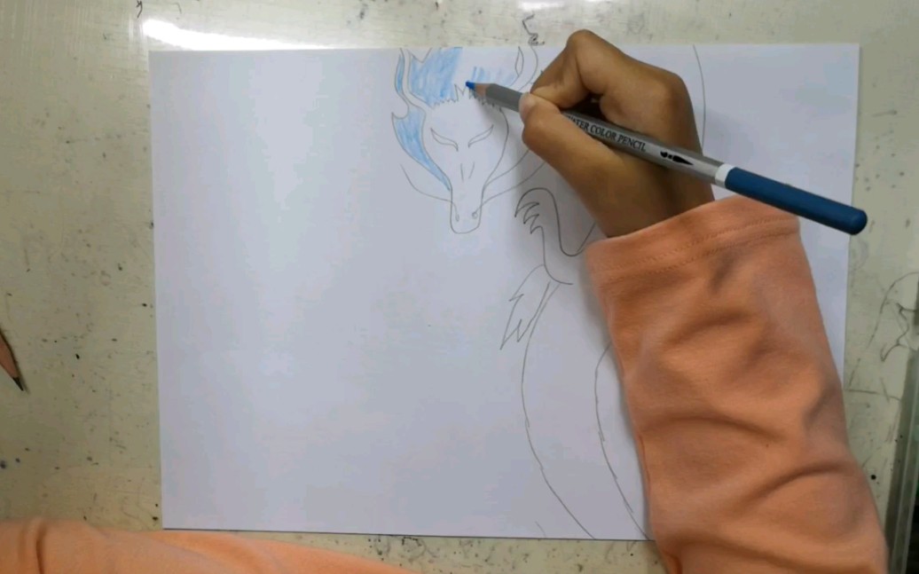 来啦!【手绘——简笔画“龙”】,这么简单,可还行?