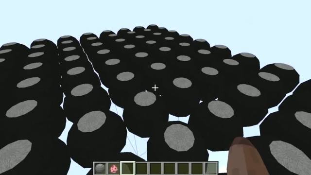 我的世界:当MC所有的方块变成球体,你还敢玩吗!