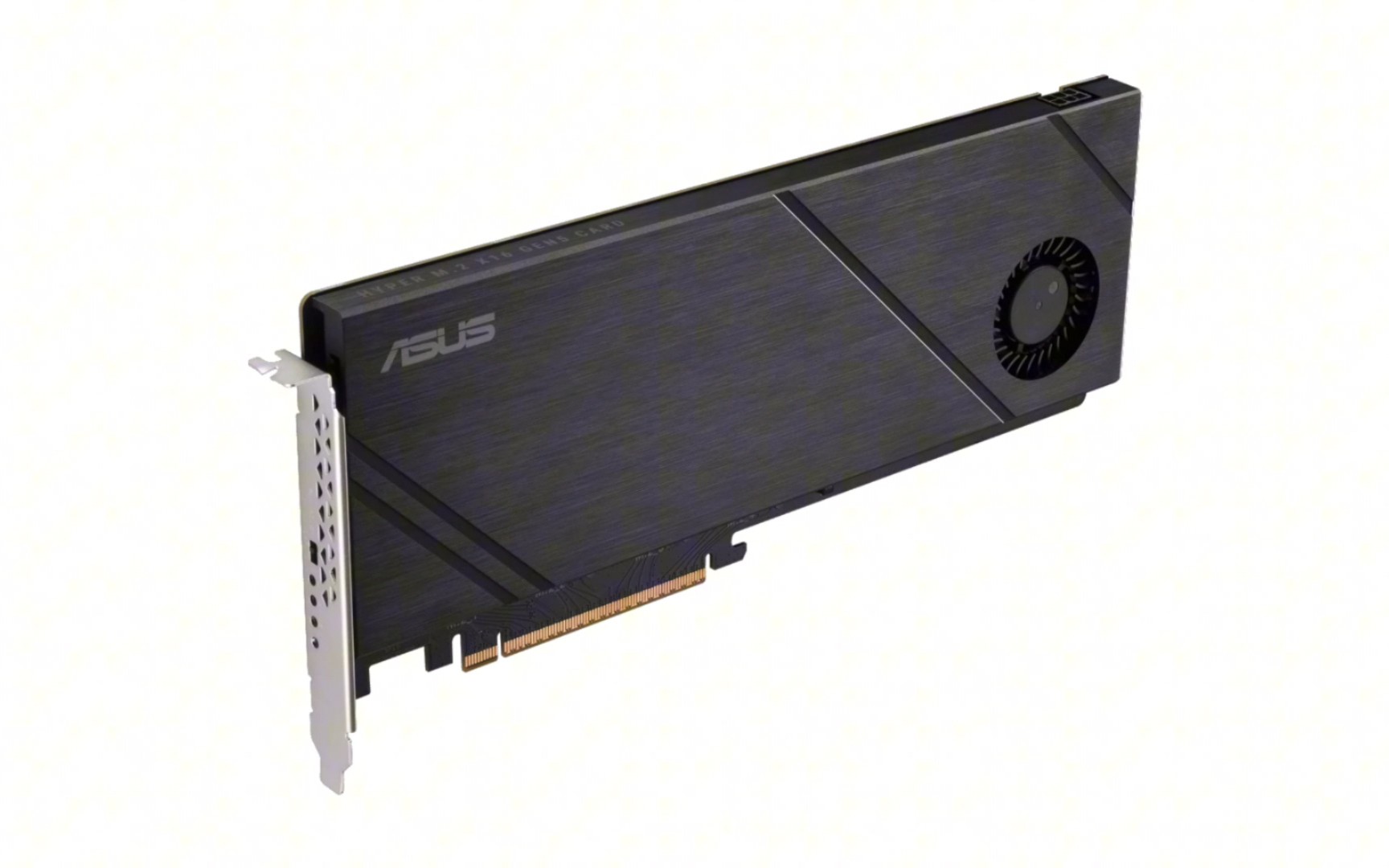 华硕公布Hyper M.2×16Gen5扩展卡,可安装四个SSD