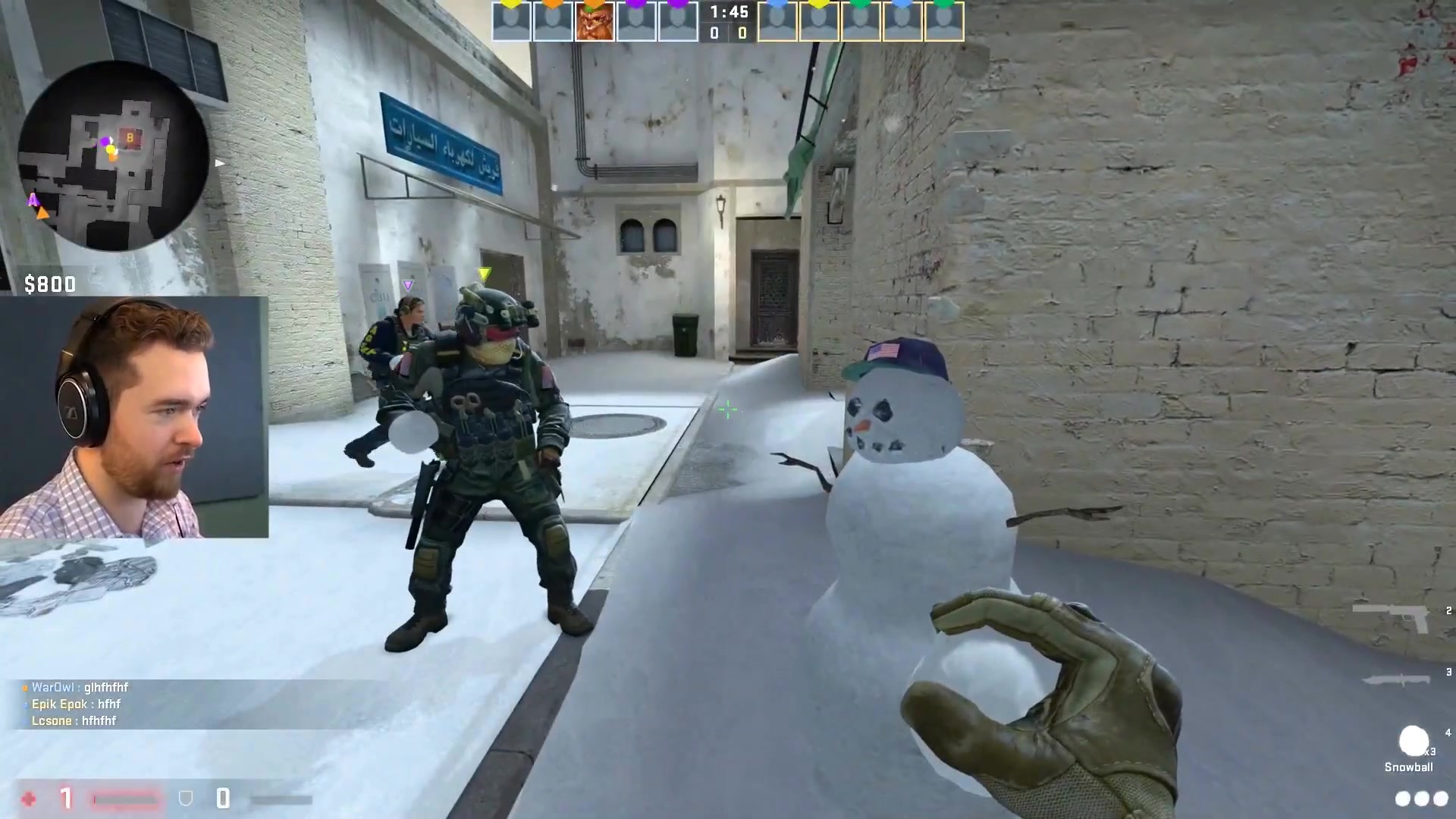 【CSGO】打雪仗的竞技匹配模式
