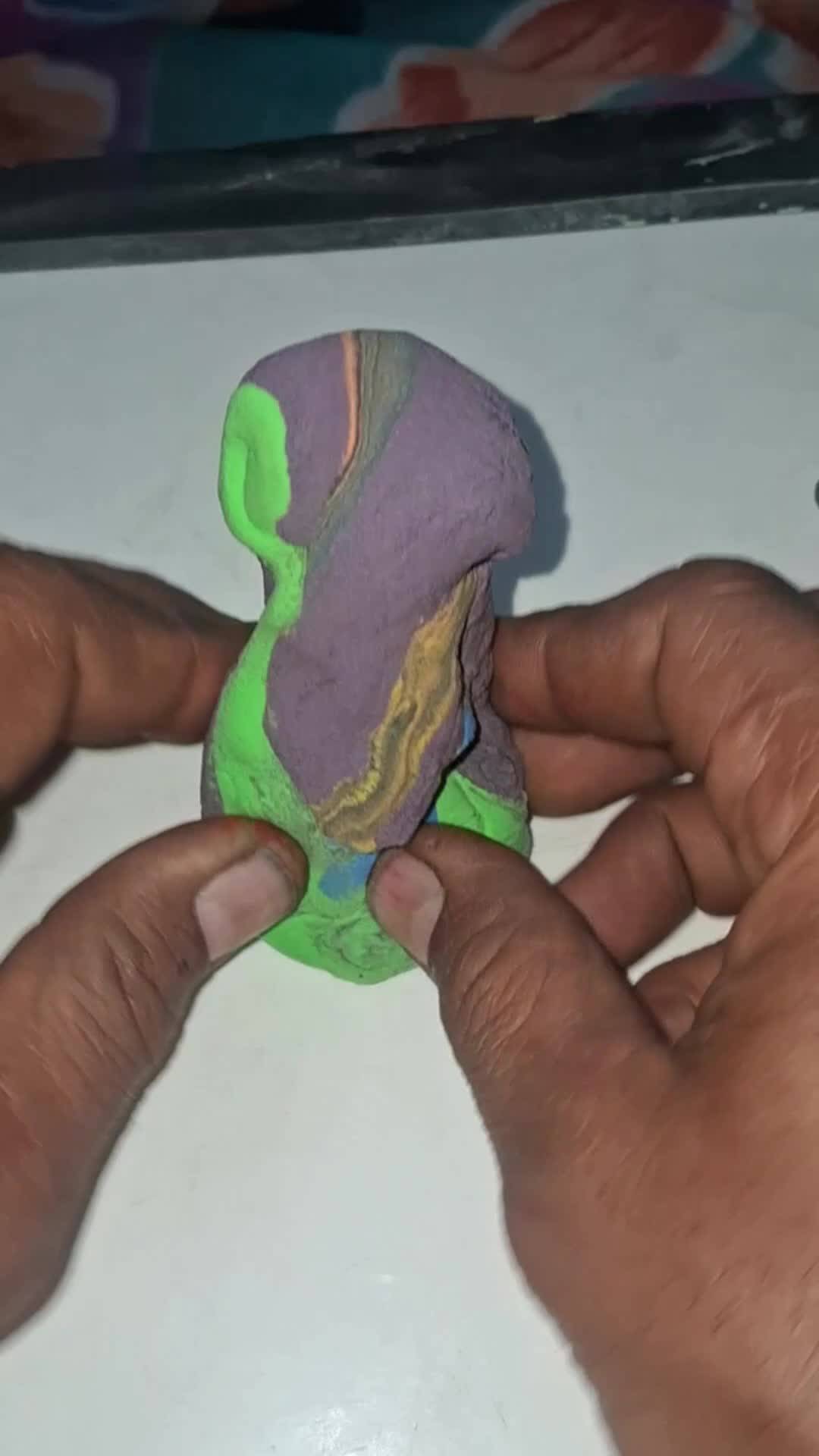 橡皮泥手办怎么做的