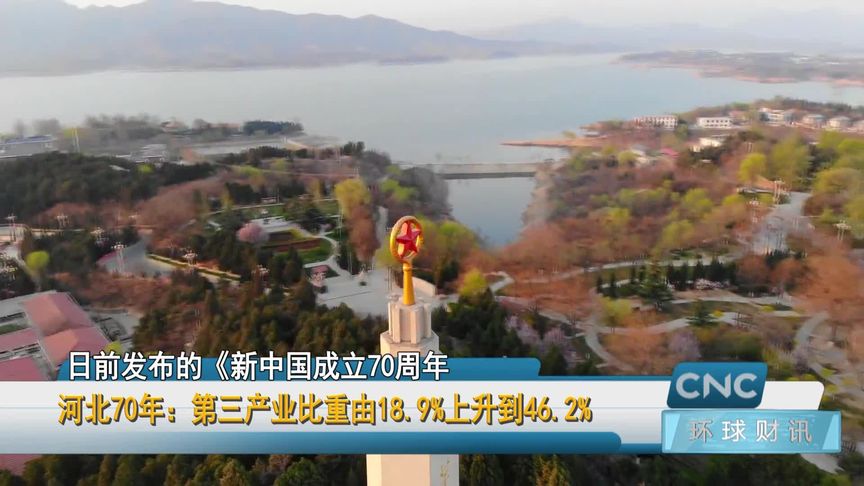 河北70年:第三产业比重由18.9%上升到46.2%