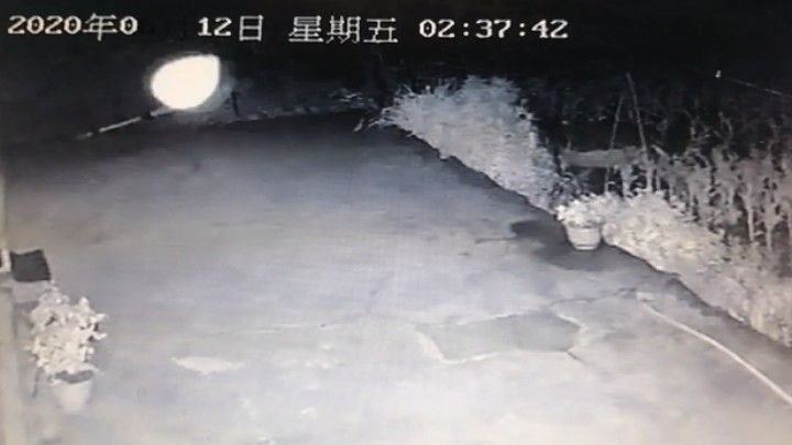 2020.6.12灵异事件,凌晨2点录像拍摄到的不明发光体!这是什么?