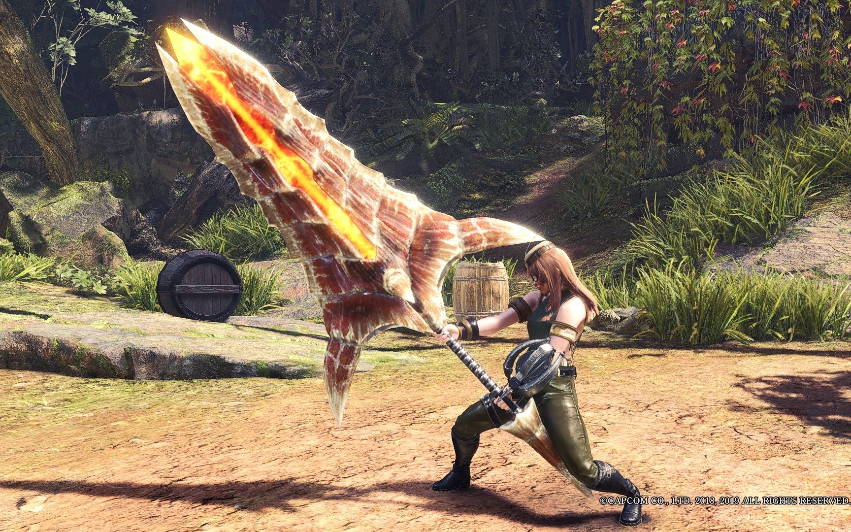 【MHWI】霸龙大剑 MOD - 覇剣エムカムトルム - 怪物猎人世界冰原