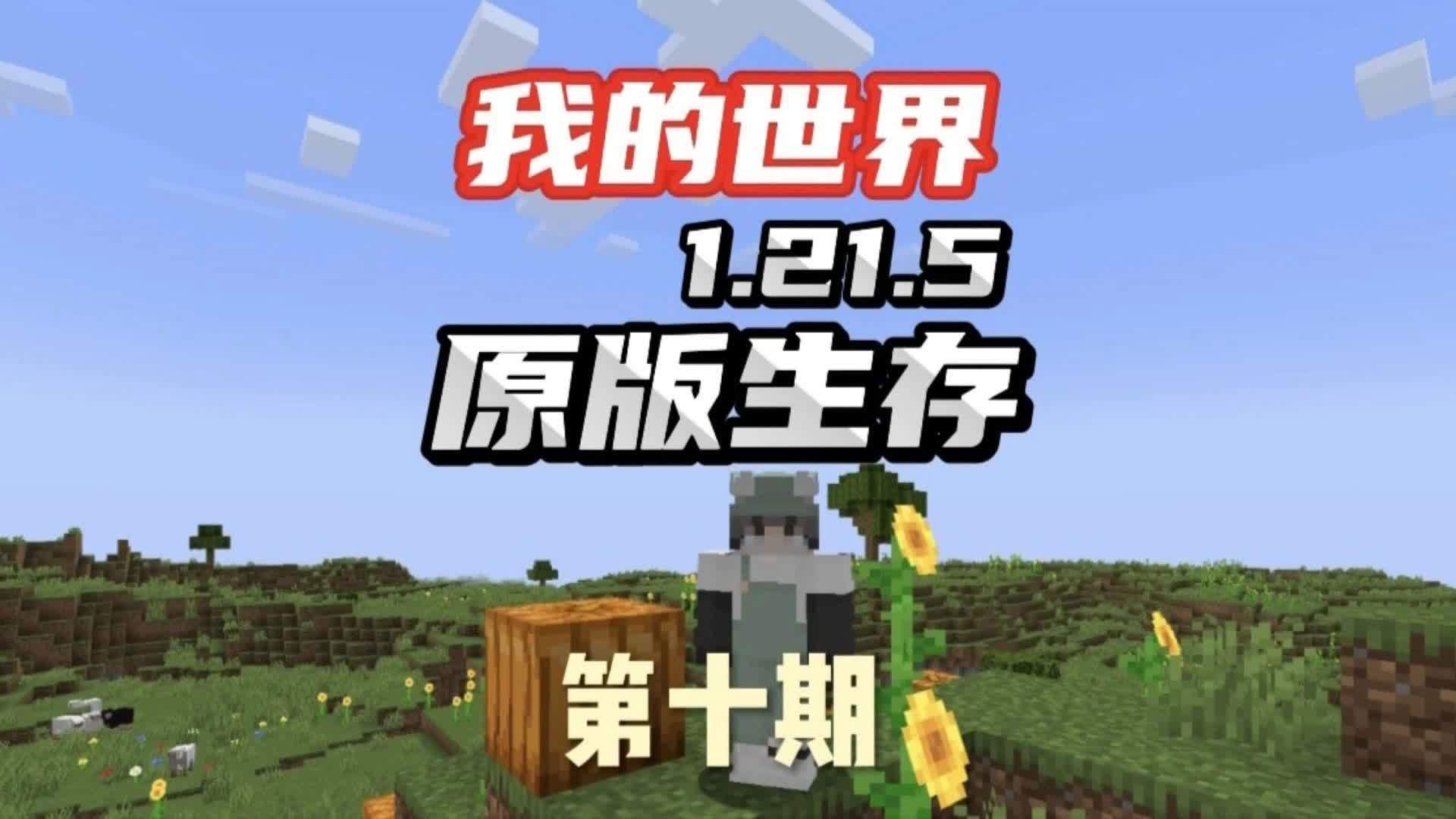 我的世界原版生存十期:也是第一次造出刷怪塔,全程跟着教程做的感觉...
