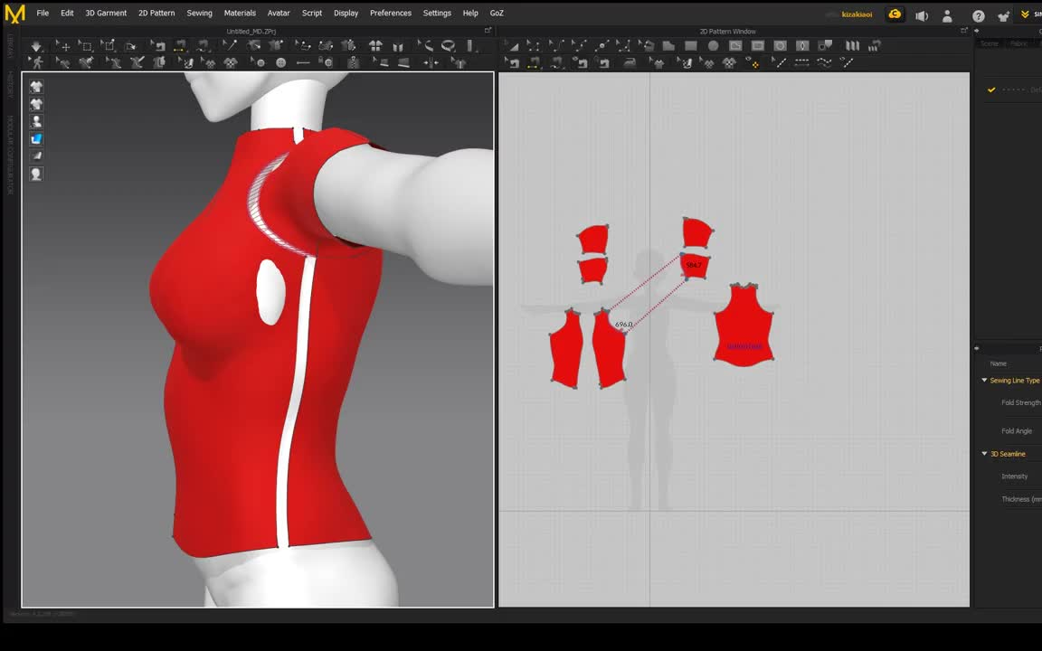 用ZBrush展开UV在Marvelous Designer中活用的方法