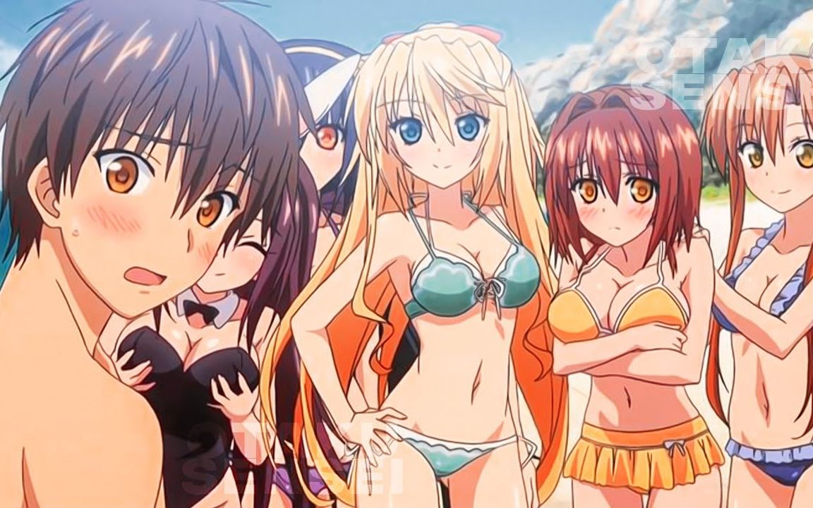 男主开篇白捡6个美女,趣事不断!盘点10部拥有强大后宫的动漫男主