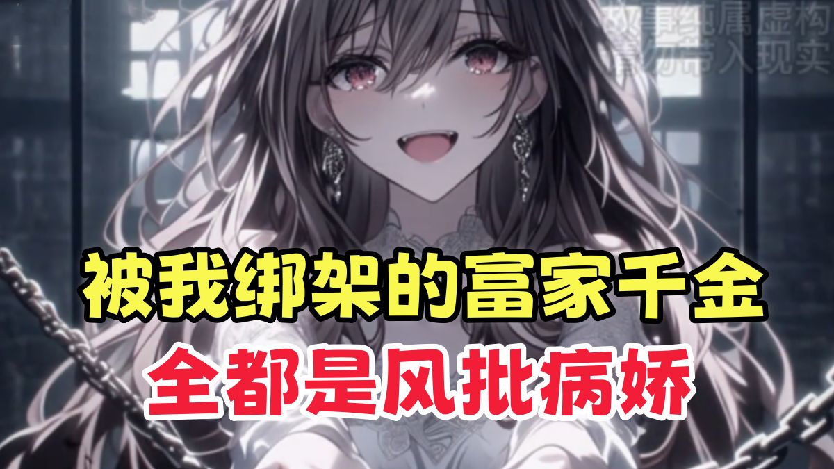 《如烟绑匪》被窝绑架的富家千金,全是风批病娇!
