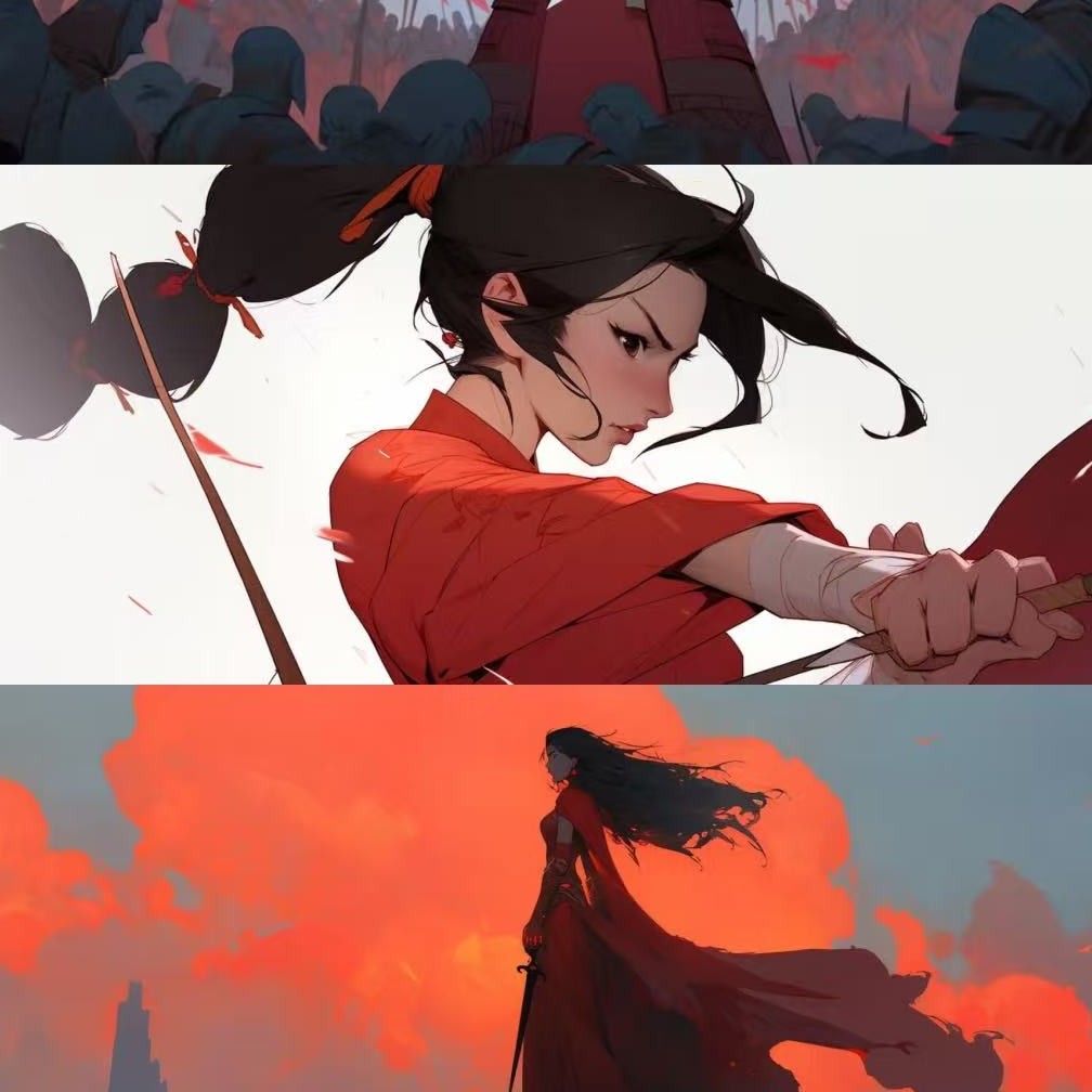 花木兰浅尝开封菜 