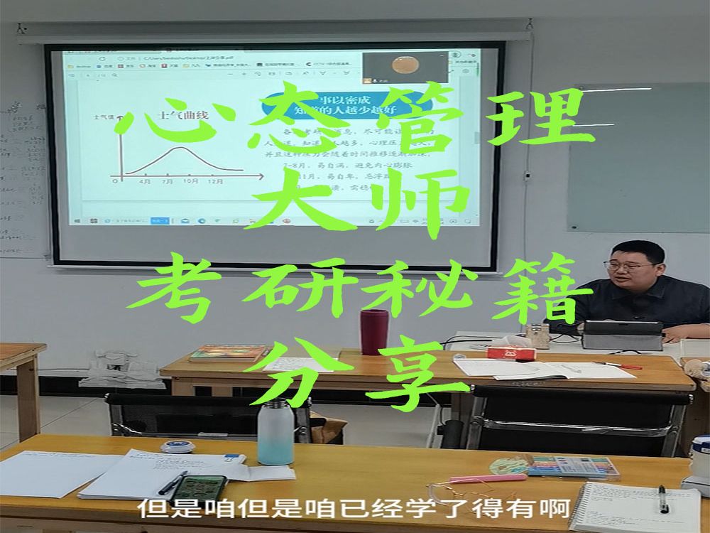 心态管理大师考研经验分享