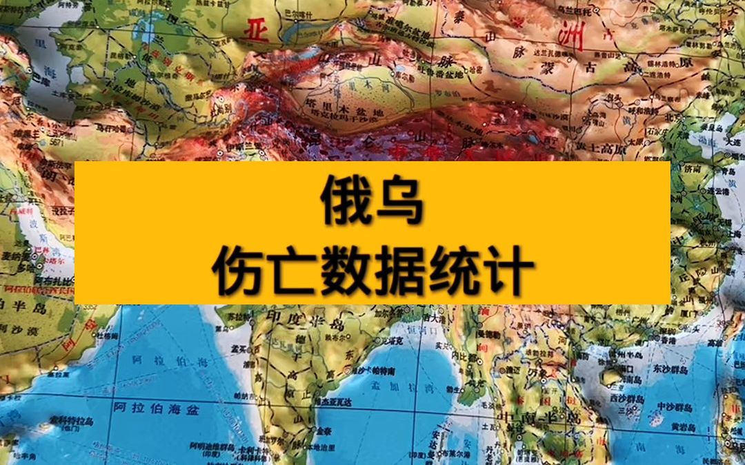 俄乌伤亡数据统计