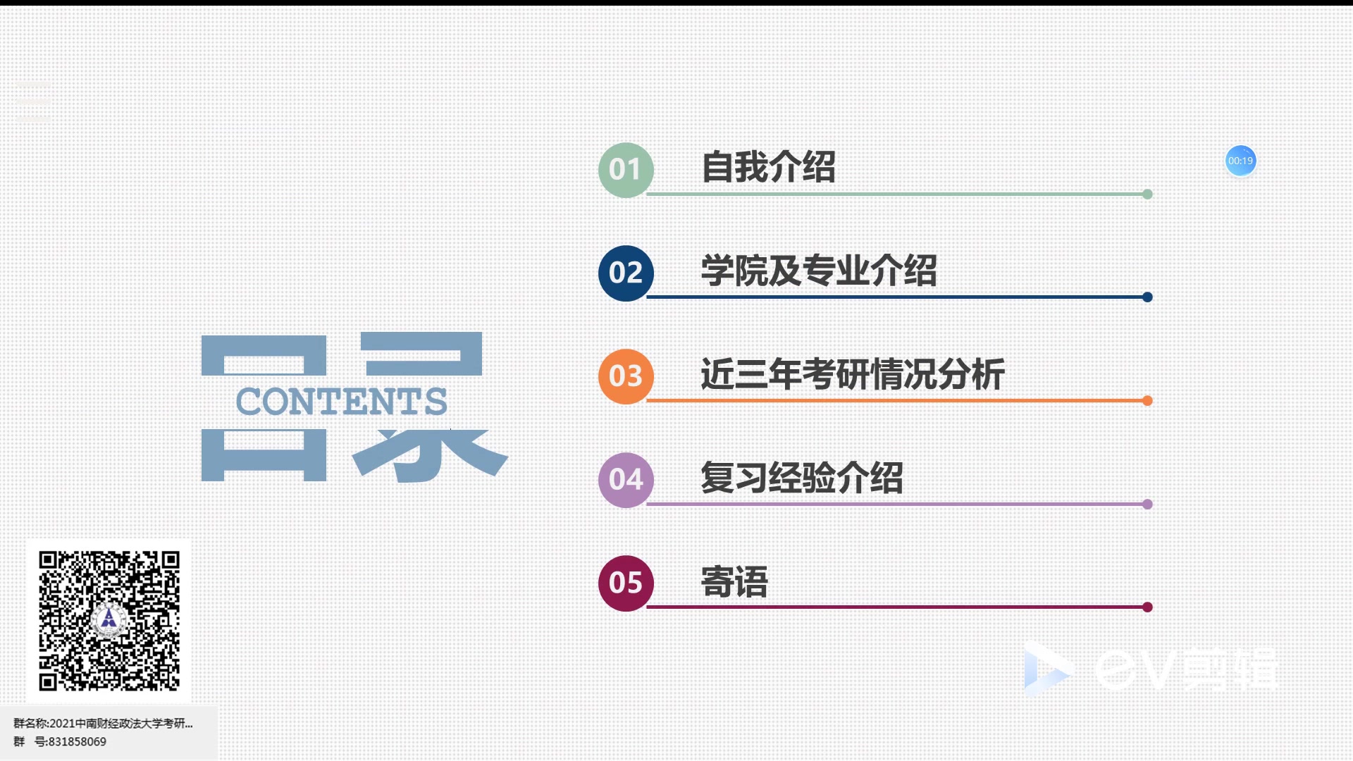 【研小生】2021年中南财经政法大学823管理学考研经验分享视频总分...