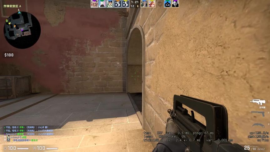 #csgo 操作失误错按滚轮跳,没想到对面依旧没对过我