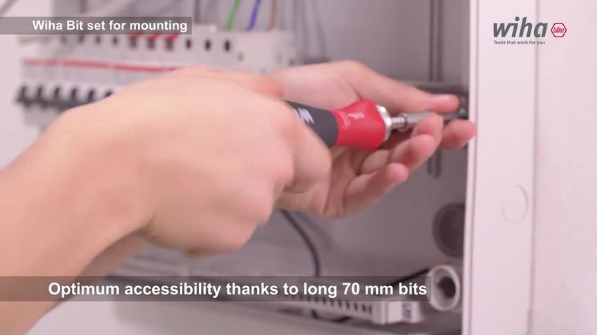 威汉Wiha多功能螺丝刀把手内置弹仓,含13个双头批头