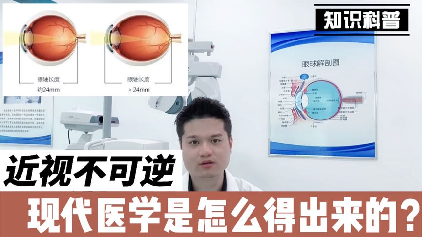 现代医学是怎么得出来近视不可逆的说法的?有什么依据吗?