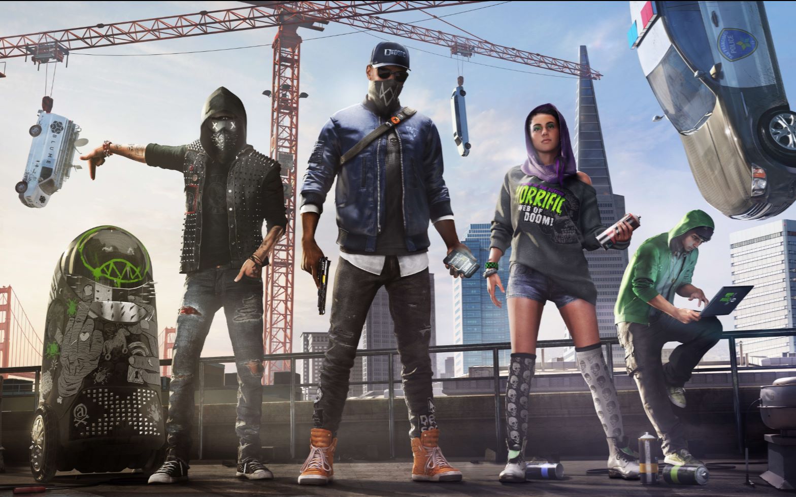 Watch Dog2(看门狗2)预告片。 发行日:2016.11.29 敬请期待(育碧10月...