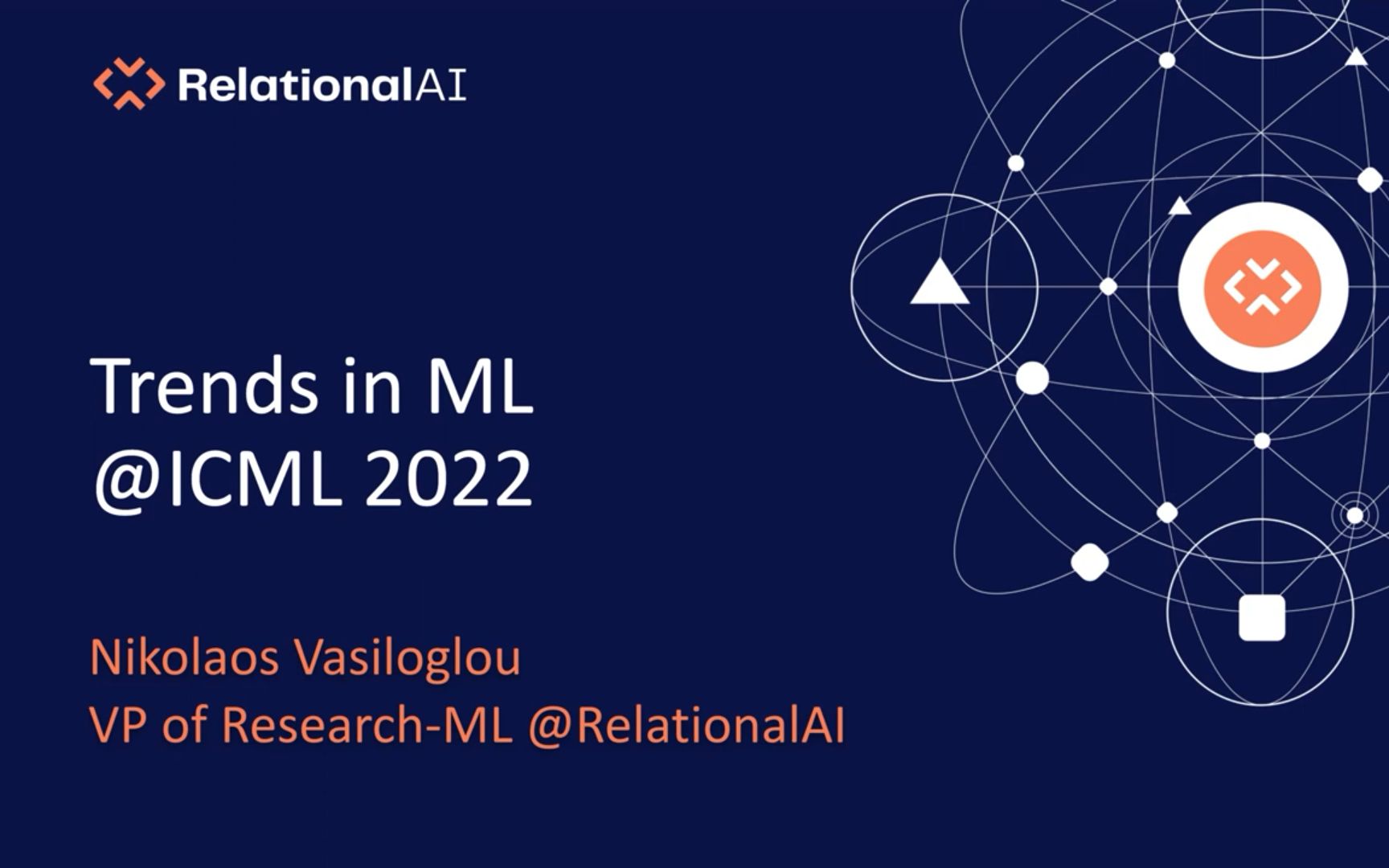 机器学习趋势:ICML 2022