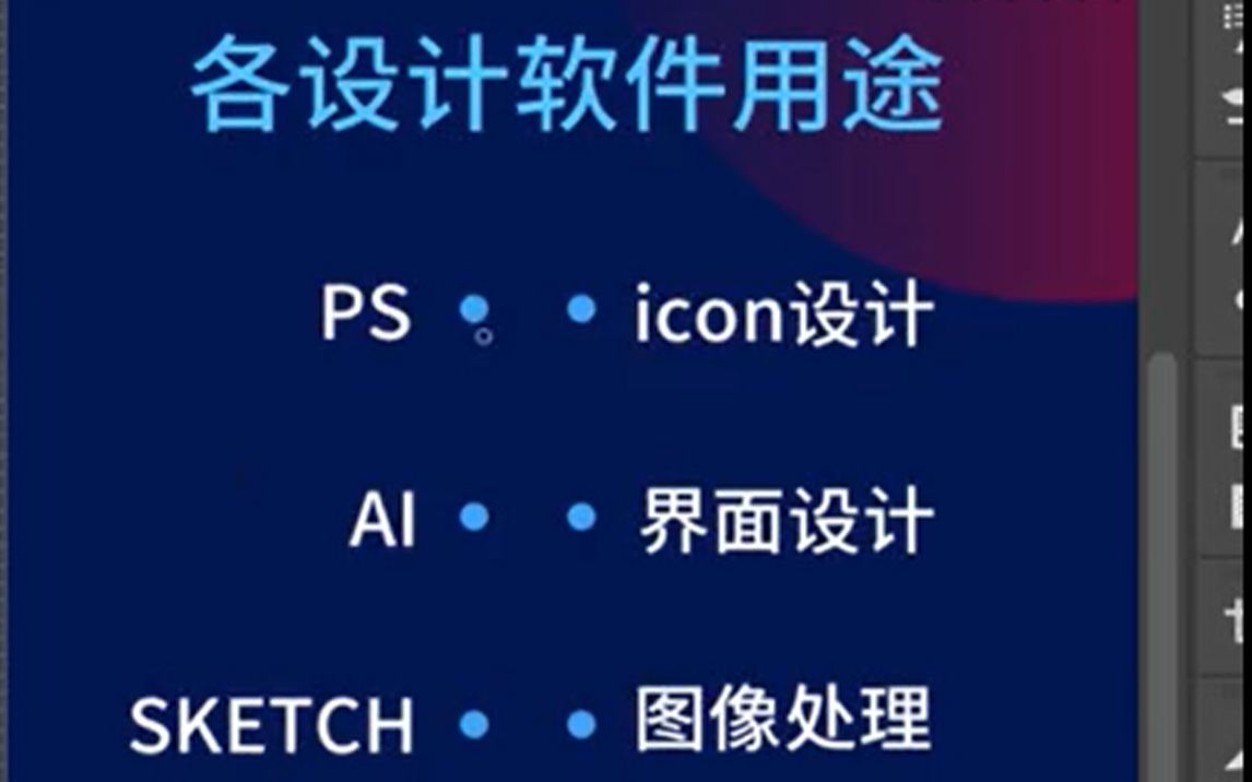 【Ps/设计】这些设计软件的用途你都知道吗?