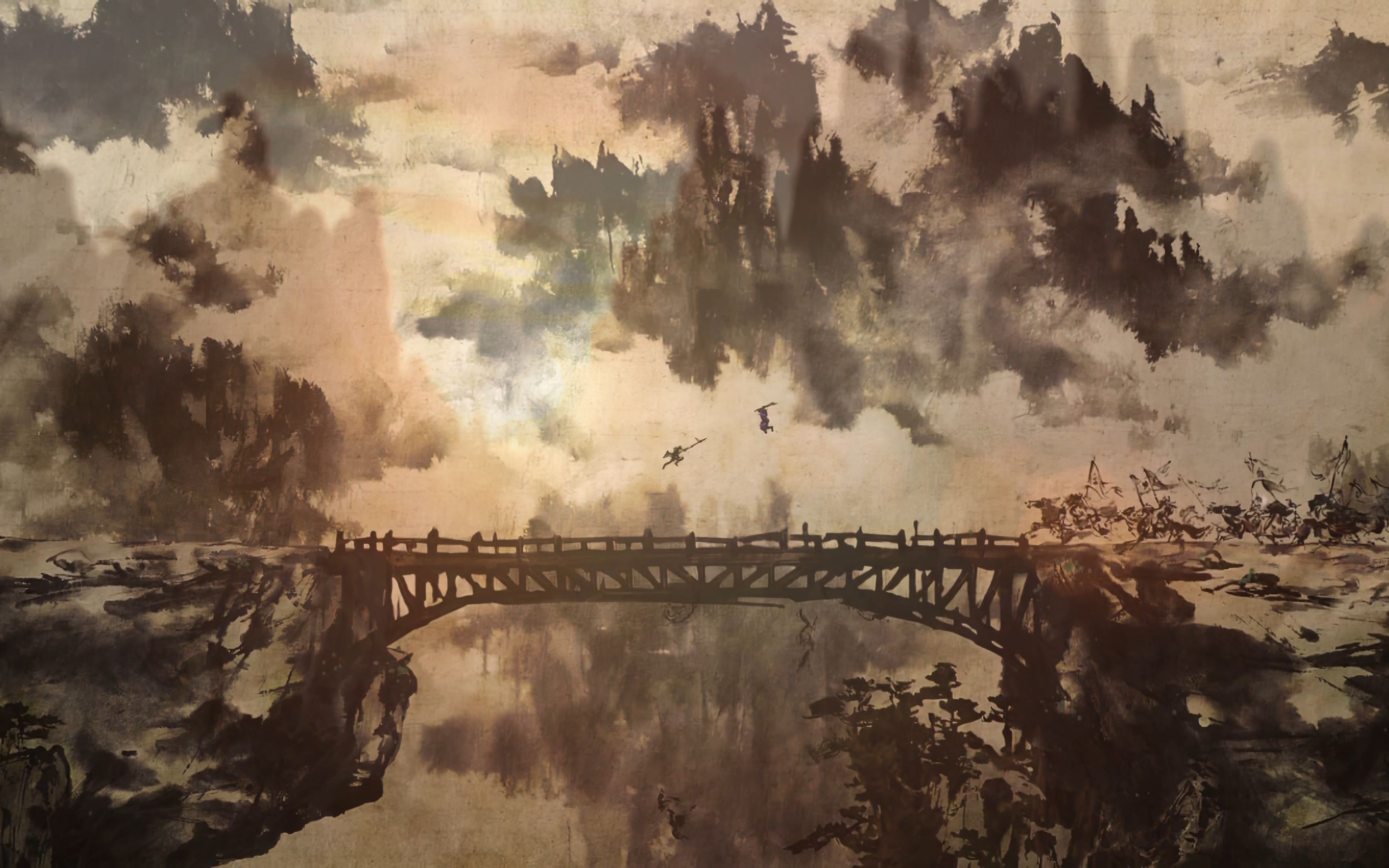 【4K60帧】真三国无双6开场动画—赵云血战长坂坡