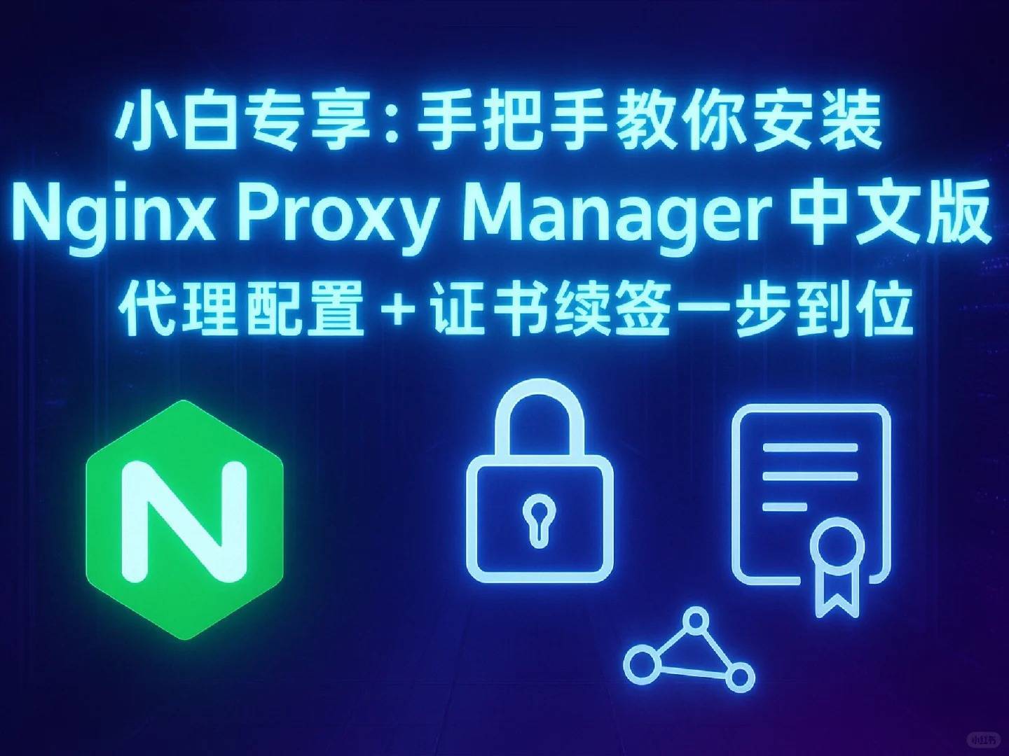 手把手教你安装Nginx Proxy Manager