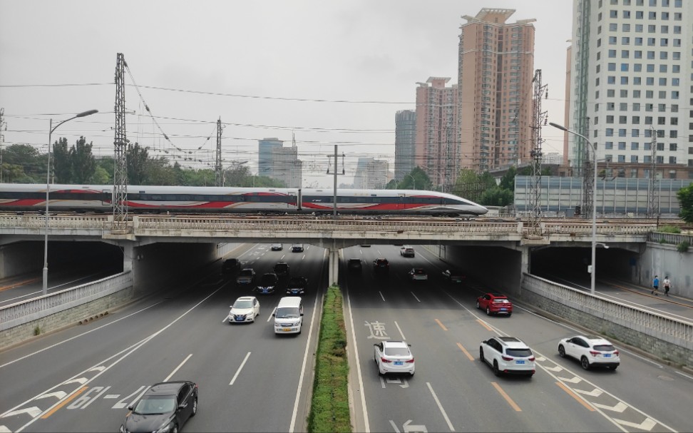 【中国铁路】复兴号智能动车组CR400BF-Z G67次北京西出站