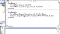 Excel VBA实战技巧——使用VBA灵活控制Shape