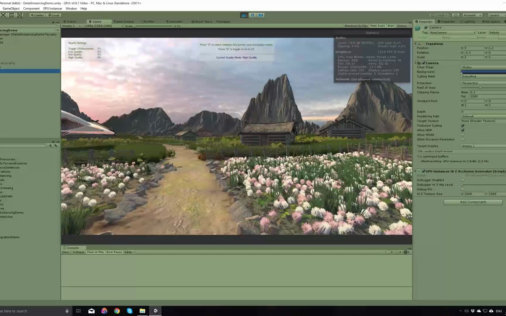 【GPU Instancer】GPU实例更新- v0.8.1 -遮挡剔除和地图魔法集成